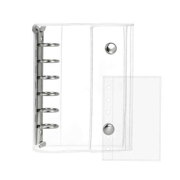 透明カバー/-/-・Color:透明カバー・【自分だけの“見せる”シール帳】透明バインダーとクリアスリーブで、シールをそのまま“見せる収納”に。コレクションを保護するだけでなく、可愛く飾る楽しさも満喫！女の子の「好き」が詰まった、自分だけの...