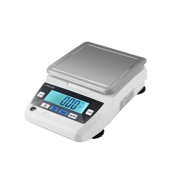 白と銀/2000g/0.01g/-・Size:2000g/0.01g・0.01g の精度、高速応答 - 結果を迅速かつ正確に取得するために、精密スケールには、アップグレードされた高感度内蔵センサー、調整可能な脚、レベルバブル過負荷アラーム、...