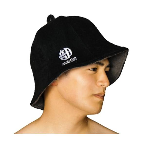 ノーマルブラック/L/-・Color:ブラック・?【サウナ・スパ健康アドバイザー監修】極上のサウナハット・?綿100%のタオル生地により汗、水の吸収率UP！・?独自の編み込み方法でサウナの高温の熱を徹底的にブロック。・?他にはない豊富なカラ...