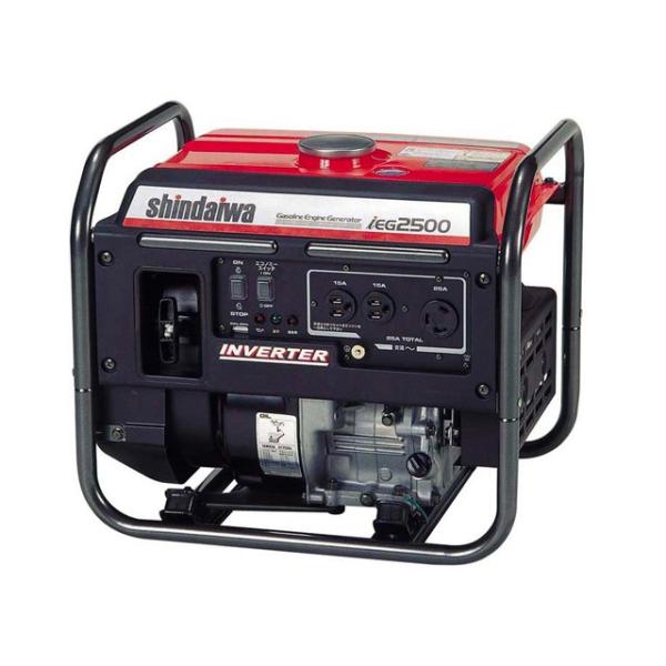 特長●新搭載のエコノミーコントロールで制御するので燃料を節約し、騒音を軽減します。●2.5kVAクラスで29kg！●4サイクルエンジン●インバーター制御発電機仕様●2.5KVAクラスが一人で運べる軽量タイプ。●外形寸法(mm)長さ×幅×高さ...