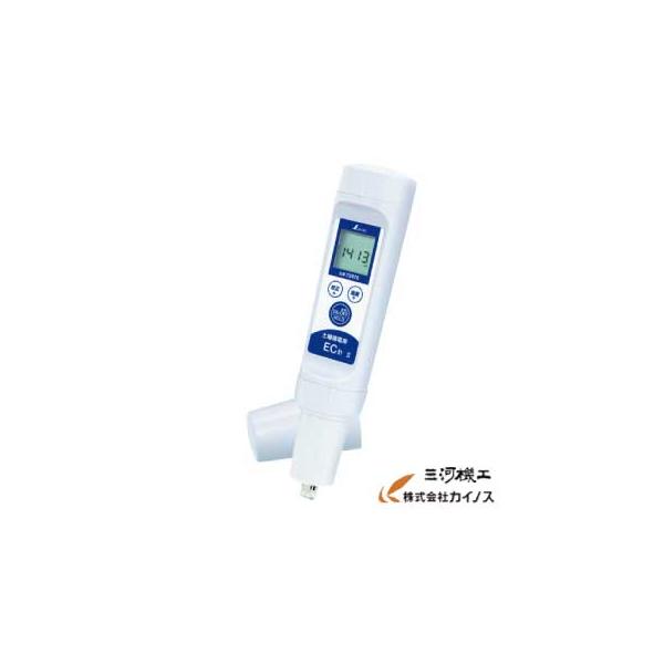 ＜仕様＞液体温度測定機能付校正機能付(別売校正液にて)オートパワーオフ：約5分幅(mm)：40奥行(mm)：40高さ(mm)：185測定範囲(μS/cm)：0〜1999、温度0〜60℃分解能(μS/cm)：1保護等級：IPX5電源：ボタン型...