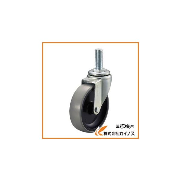 【仕様】許容荷重(kgf):71.4車輪径D(mm):75車輪幅(mm):26取付高H(mm):97軸長L(mm):35ねじT:M12ねじピッチ(mm):1.75許容荷重(N):700質量(g):360許容荷重(daＮ):70