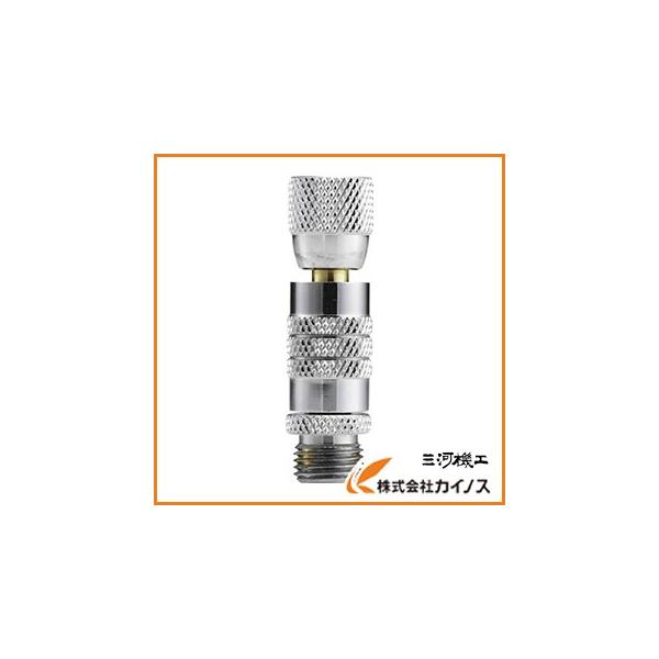 【仕様】エア取付ねじ:Ｇ1/8×G1/8質量(g):38