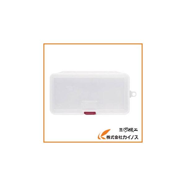 【仕様】外寸(mm)間口×奥行×高さ:186×103×34有効内寸(mm)間口×奥行×高さ:179×89×29色:クリア