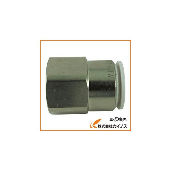 【仕様】適合チューブ外径D(mm):12接続口径:Rc1/4質量(g):39.9