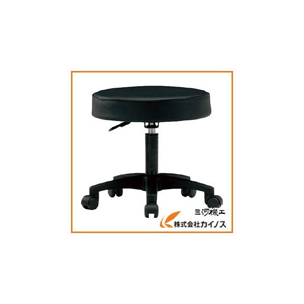 【仕様】張地:ビニールレザー張り色:ブラック座幅(mm):440座高(mm):441〜571組立目安:1人15分質量(kg):8.9