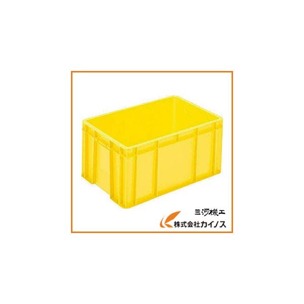 【仕様】容量(L):46.2色:イエロー外形寸法(mm)間口×奥行×高さ:580×364×274有効内寸(mm)間口×奥行×高さ:531×321×255適用カード差し(別売):両短辺9型・両長辺19型適合フタ（別売）:SK-19-F-YE
