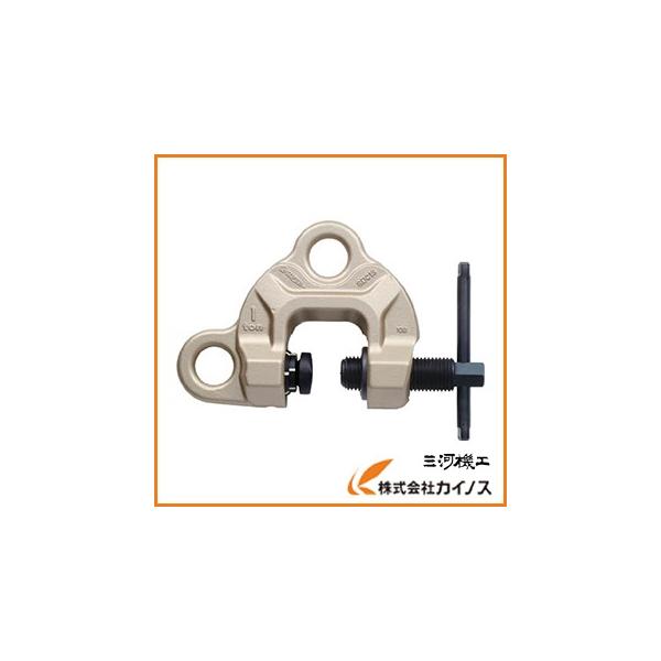 【仕様】基本使用荷重(t):2.0クランプ範囲(mm):3〜40寸法(mm)D:32寸法(mm)H:177寸法(mm)H2:77寸法(mm)L:227寸法(mm)D2:36質量(kg):4.8