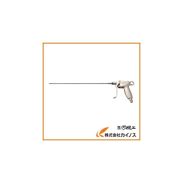 【仕様】ノズル長さ(mm):300ノズル口径(mm):2ノズル取付口:G1/8エア取付口:G1/4全長(mm):412.0質量(g):245