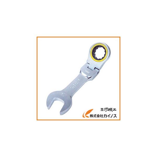 【仕様】対辺寸法(mm):17厚み(mm)スパナ:8.0厚み(mm)めがね:10.2全長(mm):124質量(g):150