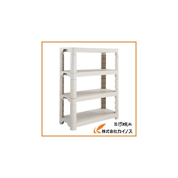 【仕様】色:ネオグレー間口(mm):800奥行(mm):350高さ(mm):1002棚段数(段):4有効間口(mm):652組立目安:1人10分