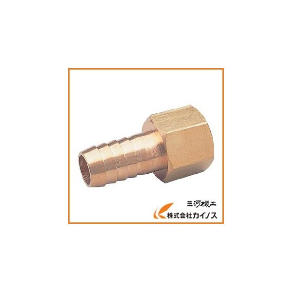 【仕様】接続口径D:Rc1/4接続口径(タケノコ外径)(mm):9.5質量(g):28