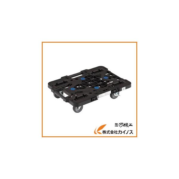 【仕様】均等荷重(kg):100色:ブラック長さ(mm):515幅(mm):385高さ(mm):115キャスター径(mm):75適合ストッパー:-