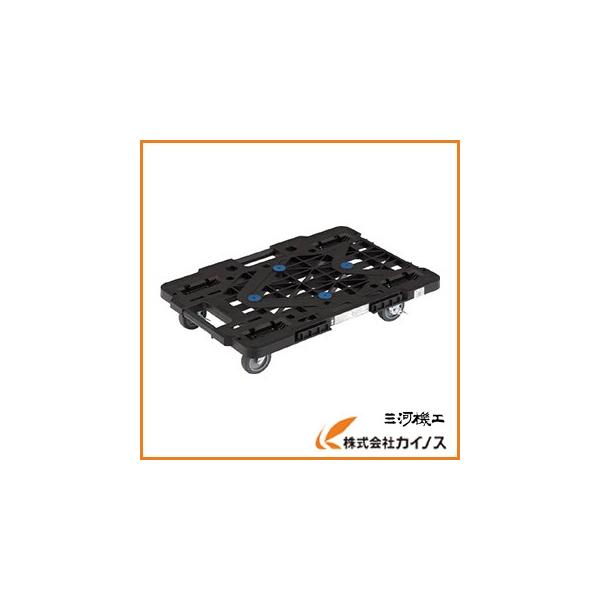 【仕様】均等荷重(kg):100色:ブラック長さ(mm):615幅(mm):415高さ(mm):115キャスター径(mm):75適合ストッパー:-