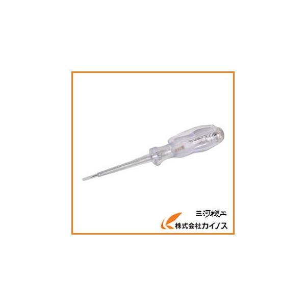 【仕様】交流電圧(V):100〜250直流電圧(V):100〜300軸長(mm):70全長(mm):145刃先:3質量(g):34