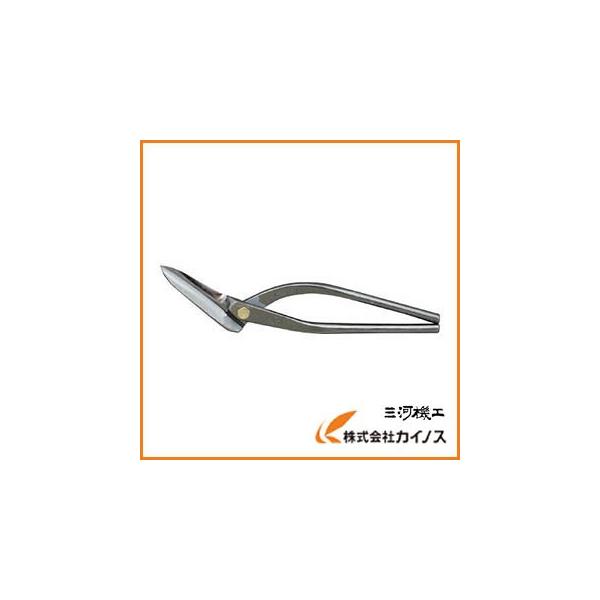 【特長】砂鉄系刃金日立安来ＳＬＤ鋼を刃に使用しています。平板を上下に逃がすため、歪を押さえ左右の切り口が平に切れます。表面はクロニッケルメッキ仕上げです。本職用板金鋏です。【仕様】切断能力(mm)鉄板:0.5切断能力(mm)銅板:0.5切断...
