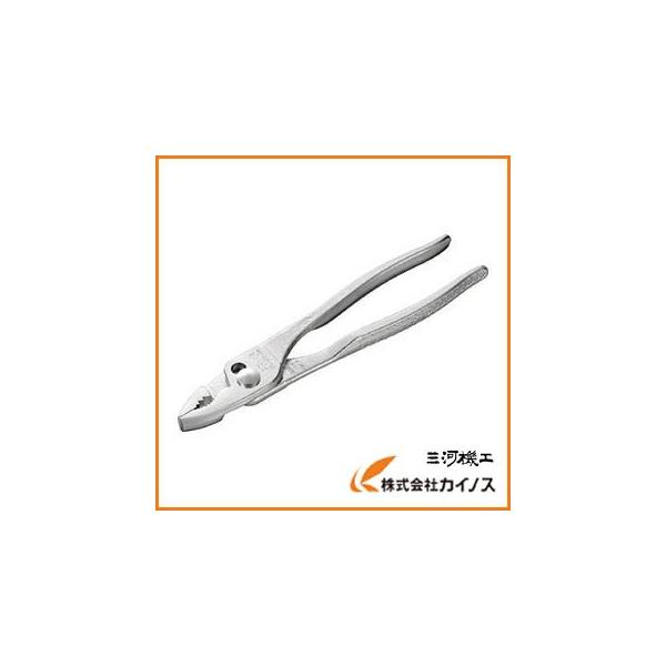 【特長】薄型ヘッドと非対称ノコ刃で狭いところでも使いやすく部品もガッチリ挟んで離しません。【仕様】全長(mm):208厚み(mm):115A(mm):35切断能力(mm)軟鉄線:φ2.6