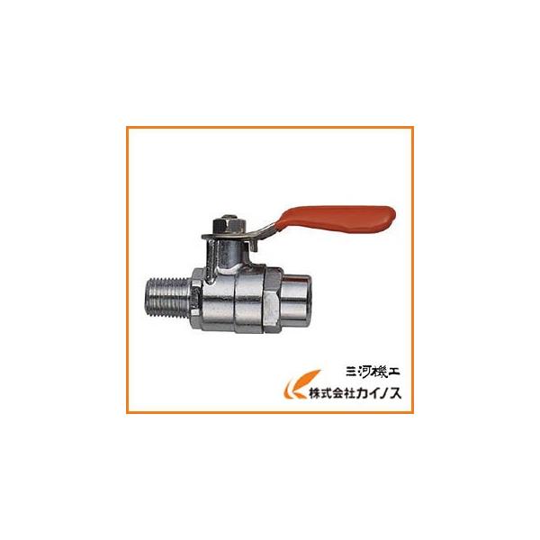 【特長】ハンドルはステンレス製採用です。ハンドルは１８０°回りますので設置場所に制約がありません。全開時、流量、流速、圧力の変化がほとんど無く使用できます。【仕様】接続口径D1:R1/8接続口径D2:G1/8高さ(mm):29使用流体:空気...