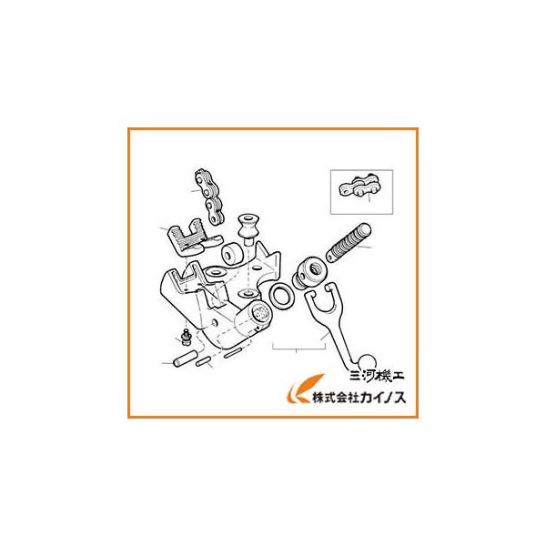 【特長】トップスクリューベンチバイス用補修パーツです。【仕様】適合機種:BC-410品名:チェーンアッセン適合機種:BC-410