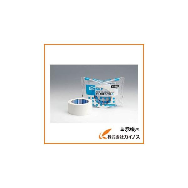 【特長】識別や用途の使い分けに便利です。【仕様】色:ホワイト幅(mm):50長さ(m):25厚み(mm):0.19粘着力:13.7Ｎ/10mm【材質／仕上】基材：ＰＥ、ＰＴ粘着剤：ゴム系