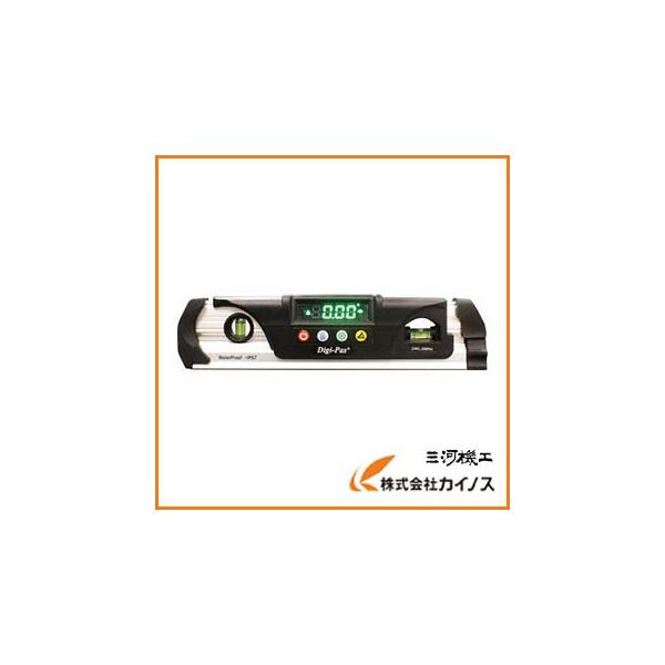 【特長】明るいＬＥＤディスプレイを採用しています。自己校正機能付きです。端面ゴムキャップ付きで丈夫です。【仕様】長さ(mm):230高さ(mm):60厚み(mm):28マグネット:1ヶ所デジタル表示部精度:±0.05°（0°）、±0.05°...