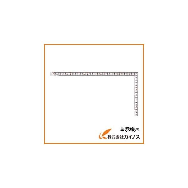 【特長】見やすい白地黒目盛の曲尺です。ステンレス地に焼付塗装をした表面にハードコーティングを施しております。【仕様】長辺(mm):520短辺(mm):260幅(mm):20厚み(mm):2直角度：100mmで±0.1mmを超えない長さの許容...