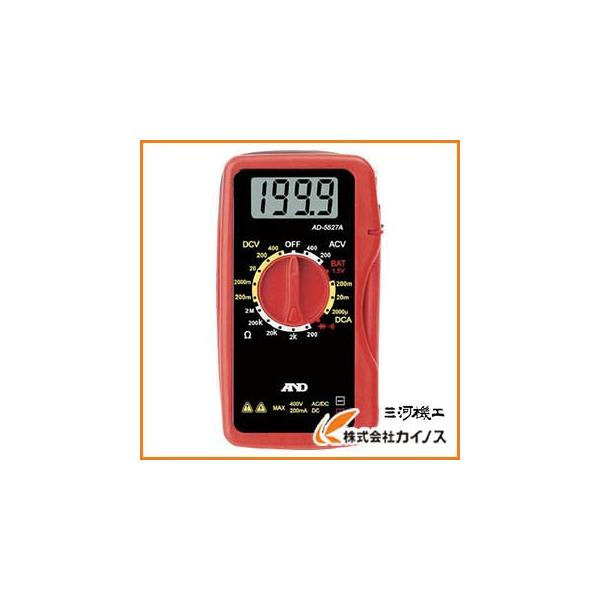 【特長】便利で使いやすいデジタルマルチメーターです。直流/交流電圧、直流電流、抵抗測定、導通チェック、ダイオードチェック機能、乾電池チェック機能など、豊富な測定機能を搭載しています。【仕様】直流電圧(V):400交流電圧(V):400交流電...