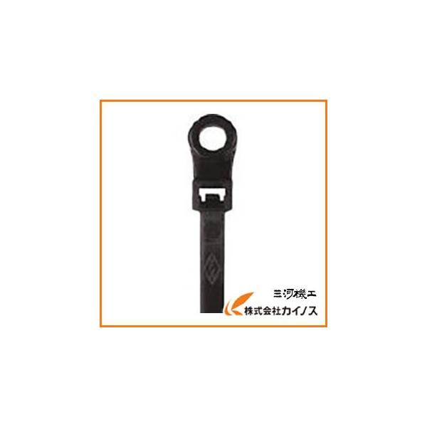 【特長】結束したケーブルを壁に取り付けることが可能です。ケーブルをすっきりまとめられます。【仕様】色:黒幅(mm):4.5長さ(mm):200厚み(mm):1.3最大結束径(mm):51引張強度(N):220内径(mm):4.9最小結束径(...