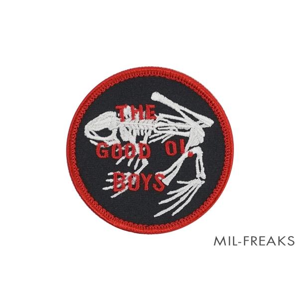 Minotaurtac製 SEAL "Good Ol' Boys"刺繍ベルクロパッチ。SEALsのシンボルでもあるスカルフロッグの上に文字が入っています。直径:70mm商品内容:ベルクロパッチ X1