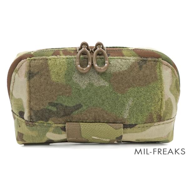 FERRO CONCEPTS MINI DANGLER ハンガー ドロップポーチ マルチカムMOLLEアドミンポーチは、プレートキャリアに必需品を整理して収納できるスペースを提供します。大きなジッパー開口部にはダブルジッパーの引き手があり、...