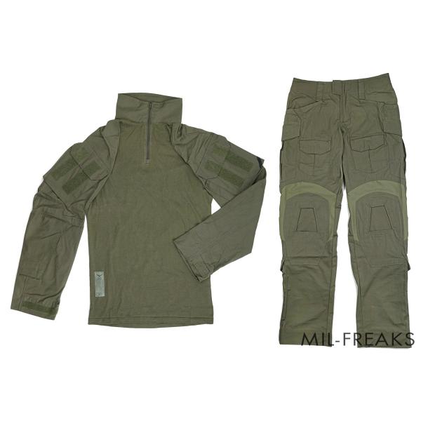 高品質装備品メーカー FFI製 Crye Precisionタイプ G3 コンバットシャツ・パンツセット レンジャーグリーン米特殊部隊や世界各国で採用されているCrye G3モデルのシャツ・パンツ上下セットです。レンジャーグリーンはアメリカ...