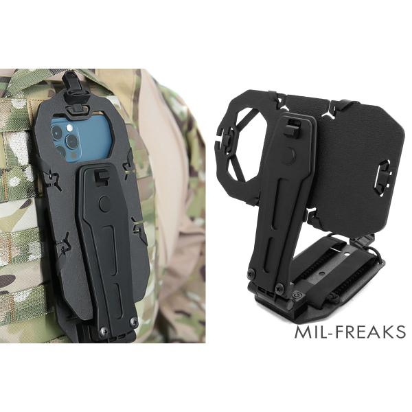 FMA フリップダウン 180度 ローテーション EUD NAVボード ブラックローテーション EUD NAVボードは、各種スマートフォン (EUD: End User Device) を使用する際に必須となる携行用プラットフォームで、プレ...