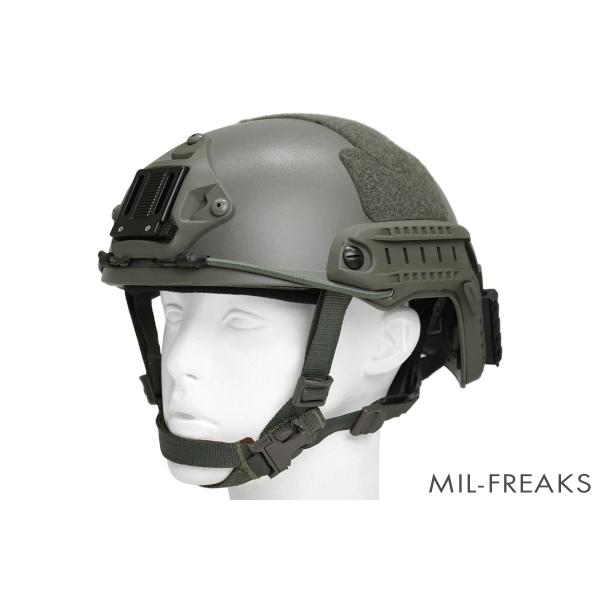 FMA製 Ops-Coreタイプ FAST バリスティック ハイカットヘルメットのリアルレプリカです。ACHの改良版として、SEALや米陸特殊部隊(USASOC)等、米特殊部隊で広く採用されているヘルメットです。Ops-CoreタイプのNV...