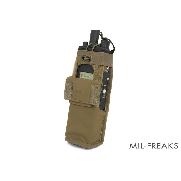 TMC THALESタイプ THALES HOLSTER MBITR PRC ラジオポーチ コヨーテブラウンMARSOCでの使用が有名なMBITR PRC-148ラジオポーチです。流通量が極めて少なく、入手が困難なポーチをTMCが隅々まで再...