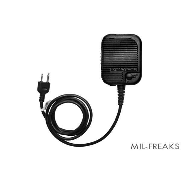 Thalesタイプ MBITR PRC ラジオスピーカーマイクのリアルレプリカです。icomの特小無線に対応。このThalesタイプは米軍において広く使われているタイプで、一般兵から特殊部隊まで幅広い装備で使えます。スピーカーマイクとは、P...