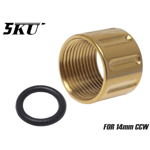 【関連検索キーワード】GB-577-GD 5KU AIRSOFT ゴクウ ゴクー エアソフト Vertical Knurled Thread Protector フルート Lantac 9ine CCW サバイバルゲーム サバゲー カスタム...