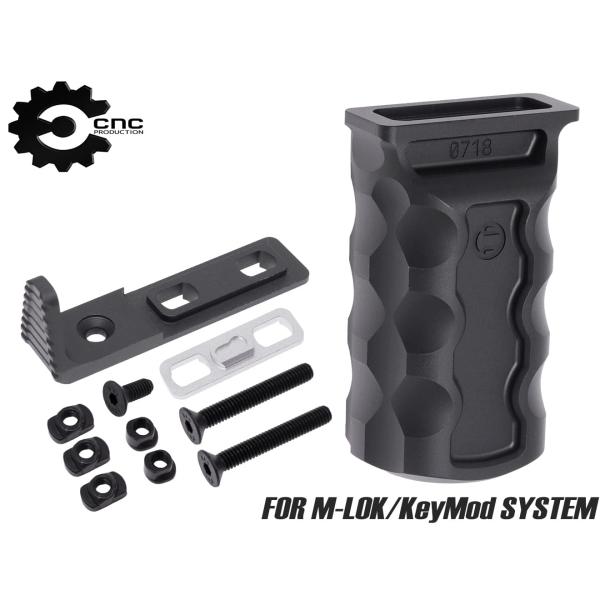 【関連検索キーワード】HS-05-BK CNC-Production CNC-P エアソフトガン バーティカルグリップ アングルフォアグリップ AFG GRIP Bi-Directional Stop Rail Scales レイルスケール...