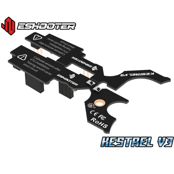 ★☆★ 当商品は全国一律送料無料で配送可能 ★☆★[抜群のレスポンスとアプリ連携で事細かな設定が可能な新世代ETU]●商品名 ： Eshooter Kestrel（ケストレル)V3 ETU (Ver.3メカボックス用)●商品番号 ： ESH...
