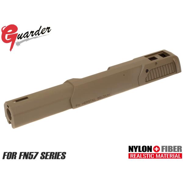 【関連検索キーワード】GUARDER ガーダー FN Five-Seven FN-57 FN57 ファイブセブン ファブリケナショナル ハースタル ガスブローバック エアソフト GBB 外装パーツ スライド リアル化 …★☆★ 5,500円...