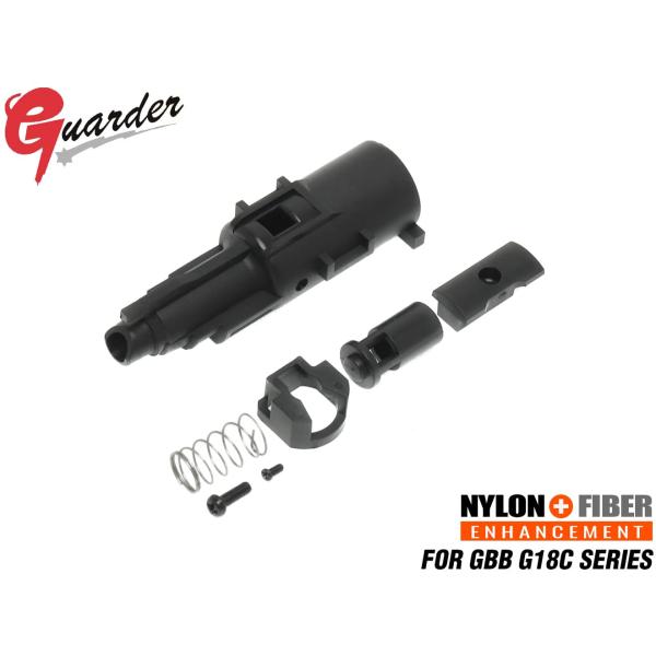 ★☆★ 5,500円以上ご購入で送料無料 ★☆★[柔軟性と強度に優れた超強化ノズル]●商品名 ： GUARDER 強化ローディングノズルセット for マルイ GBB G18C●商品番号 ： GLK-133●ブランド ： GUARDER●メ...