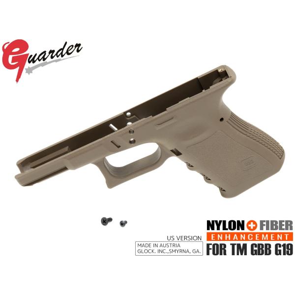 【関連検索キーワード】GUARDER GLK-180(FDE) 東京マルイ GBB G19 グロック GLOCK US VERSION 米国 アメリカ リアル刻印 グリップ ドレスアップ カスタム ガスガン G-SERIES GEN.3 …...