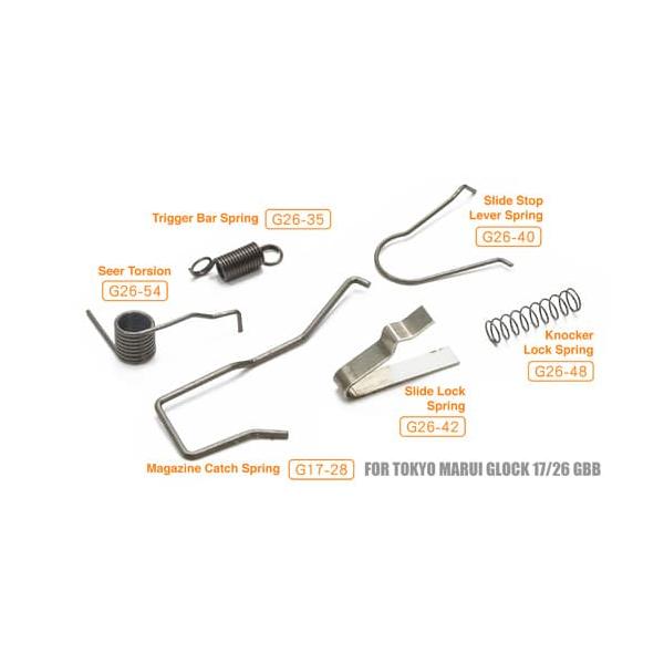 ★☆★ 5,500円以上ご購入で送料無料 ★☆★[マルイG17/G26のヘタリを解消]●商品名 ： GUARDER エンハンスド スプリングセット マルイグロック用●商品番号 ： GLOCK-86●ブランド ： GUARDER●メーカー品番...