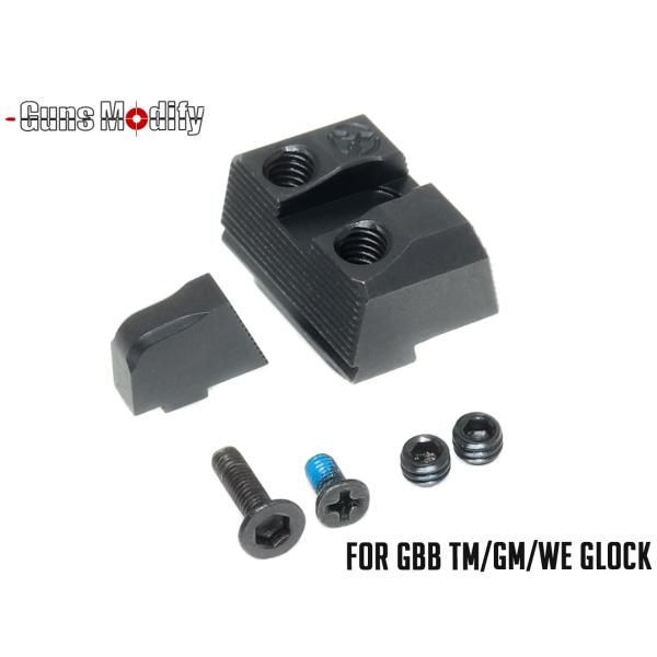【関連検索キーワード】GUNS MODIFY GLOCK 東京マルイ WETECH ウィーテック KJ WORKS G17 G18C G19 G22 G26 G34 トイガン カスタム サイレンサー サプレッサーハイト ヘイト フロント リ...