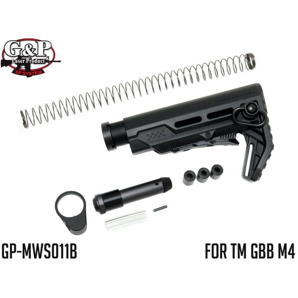 【関連検索キーワード】G&amp;P ジーアンドピー ストック マッドブル ストライクインダストリーズ Strike Industries Viper CQB M4A1 MTR-16 CQBR ブロック１ BLOCK1 カービン MILSP...