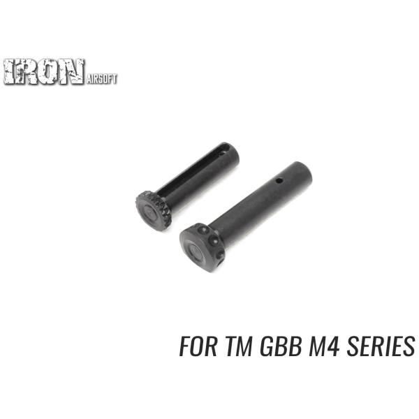 ★☆★ 5,500円以上ご購入で送料無料 ★☆★[ドレスアップのワンポイントに]●商品名 ： IRON AIRSOFT BADスタイル スチールレシーバピンセット M4 MWS●商品番号 ： IRO-1603K●ブランド ： IRON AI...