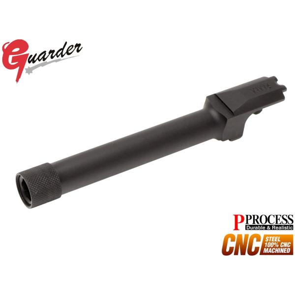 【関連検索キーワード】GUARDER ガーダー アウターバレル スチールアウターバレル マルイ GBB M&amp;P9用 14mm逆ネジ対応 リアル化 マズルプロテクター付 強化パーツ 高精度CNC メタルアウター …★☆★ 当商品は全国...