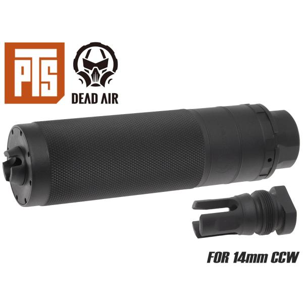 ★☆★ 当商品は全国一律送料無料で配送可能 ★☆★[シリーズ中最も耐久性に優れたSIERRA 5を正式ライセンスで完璧に再現]●商品名 ： PTS DEAD AIR Sierra 5 QDサイレンサー●商品番号 ： PTS-DA0003●ブ...