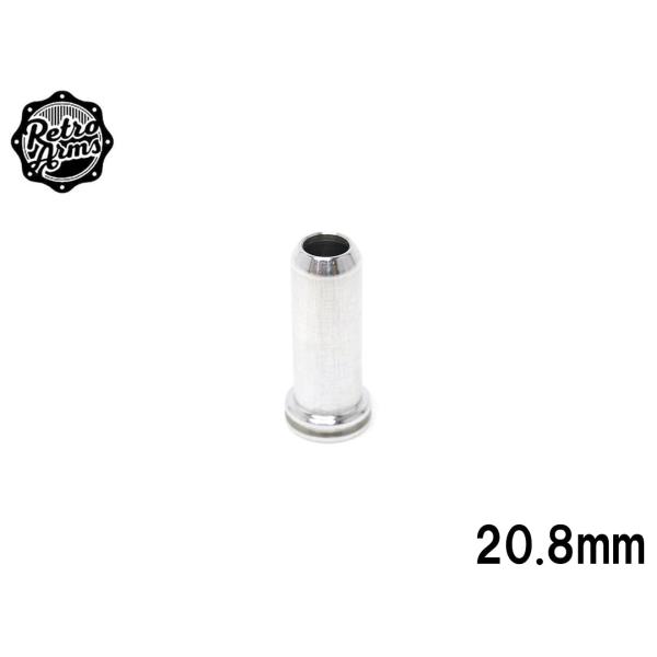 ★☆★ 5,500円以上ご購入で送料無料 ★☆★[高精度CNC加工品！アルマイトで硬度アップ]●商品名 ： RETRO ARMS GEN2 ジュラルミンCNC エアシールノズル20.8mm Φ7.25ストレート(TM P90)●商品番号 ：...