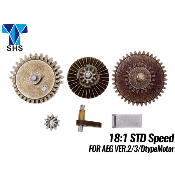 ★☆★ 5,500円以上ご購入で送料無料 ★☆★[補修にピッタリな激安お得な6点セット]●商品名 ： SHS 18:1 焼結スチールギア 6点セット for Ver 2/3 and Dモーター●商品番号 ： SH-RGR-18●対応 ： 各...