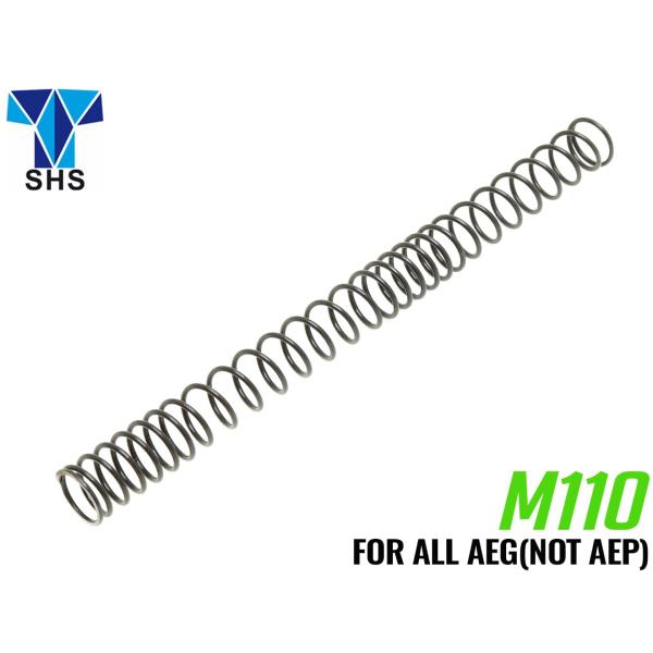 ★☆★ 5,500円以上ご購入で送料無料 ★☆★[不等間ピッチでバネの振動を吸収]●商品名 ： SuperShooter AEG強化不等ピッチスプリング M110●商品番号 ： SS-AEGSP-M110●対応 ： 各社電動ガン●自由長 ：...